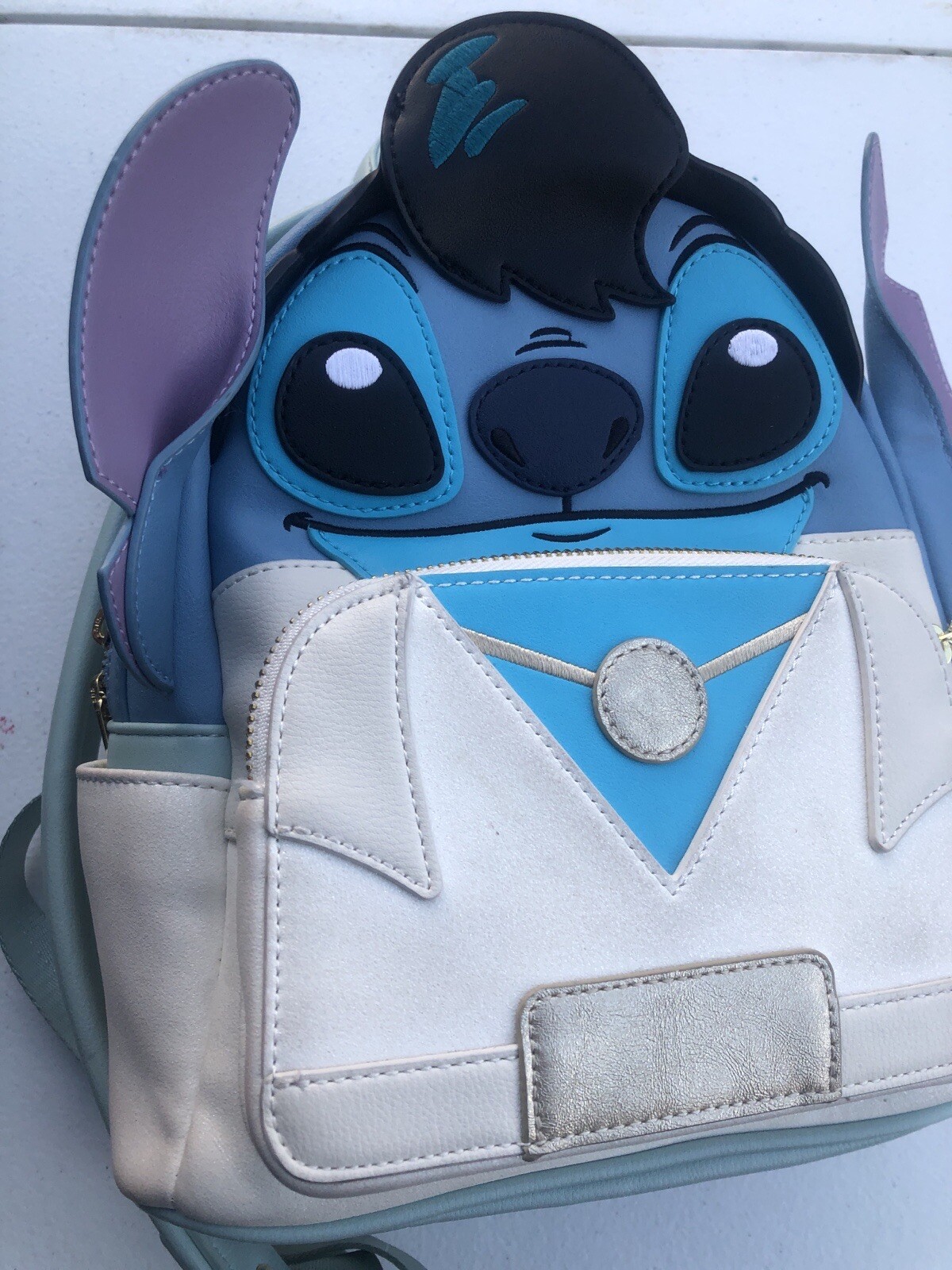 Authentic Loungefly Disney Elvis Stitch Mini Backpack… - Gem