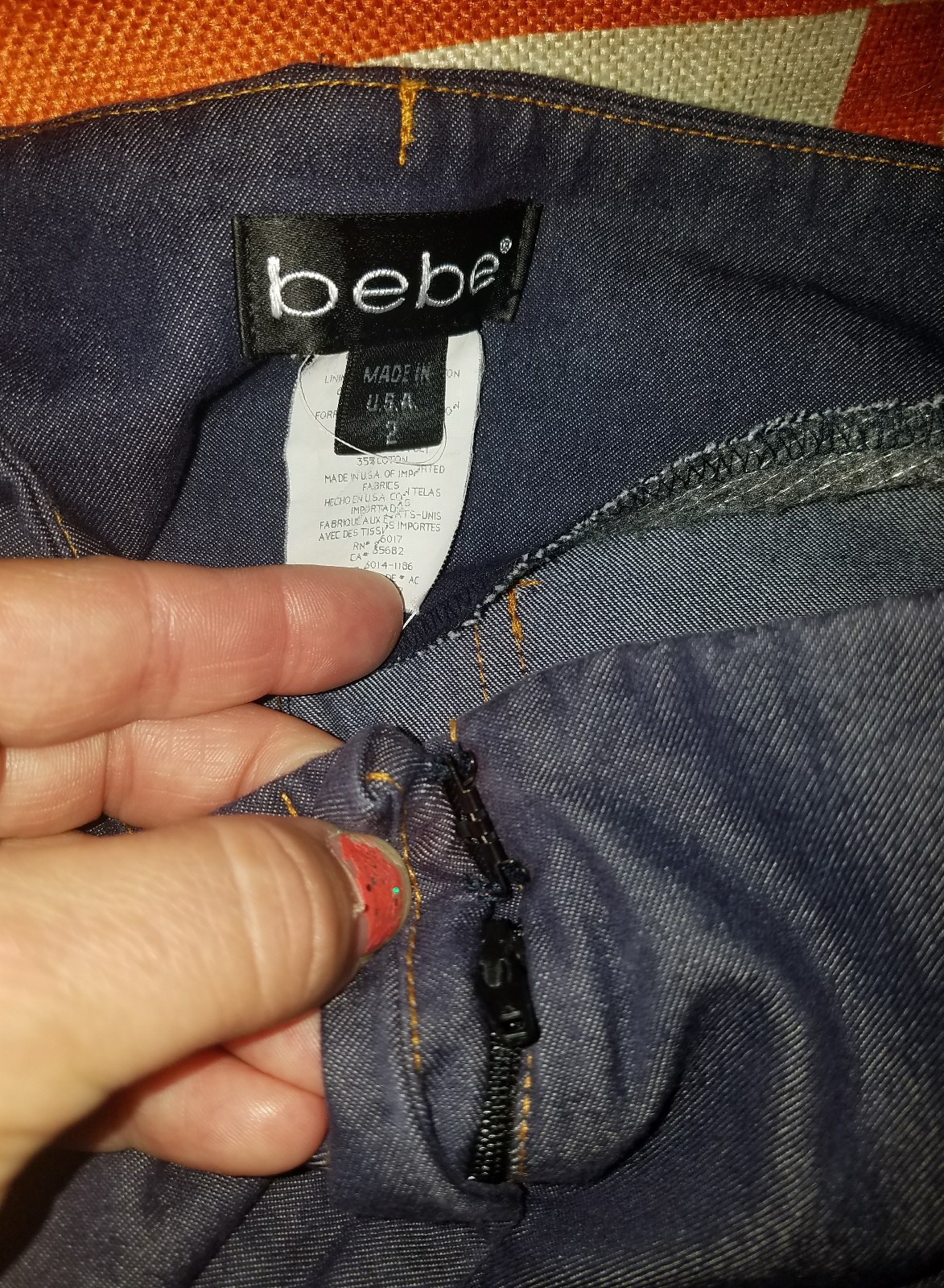 Super RARE Bebe Vintage Bebe Blue Jeans size 2 Great … - Gem