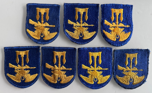 WW II US Army European Theatre Amphibious Forces & Training Command Patches | eBay