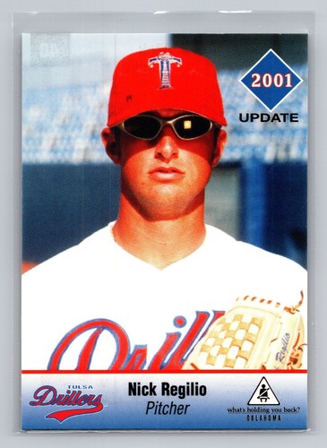 2001 Tulsa Drillers Update #40 Nick Regilio | eBay