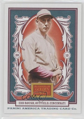 2013 Panini Golden Age White Border Edd Roush #20 HOF | eBay