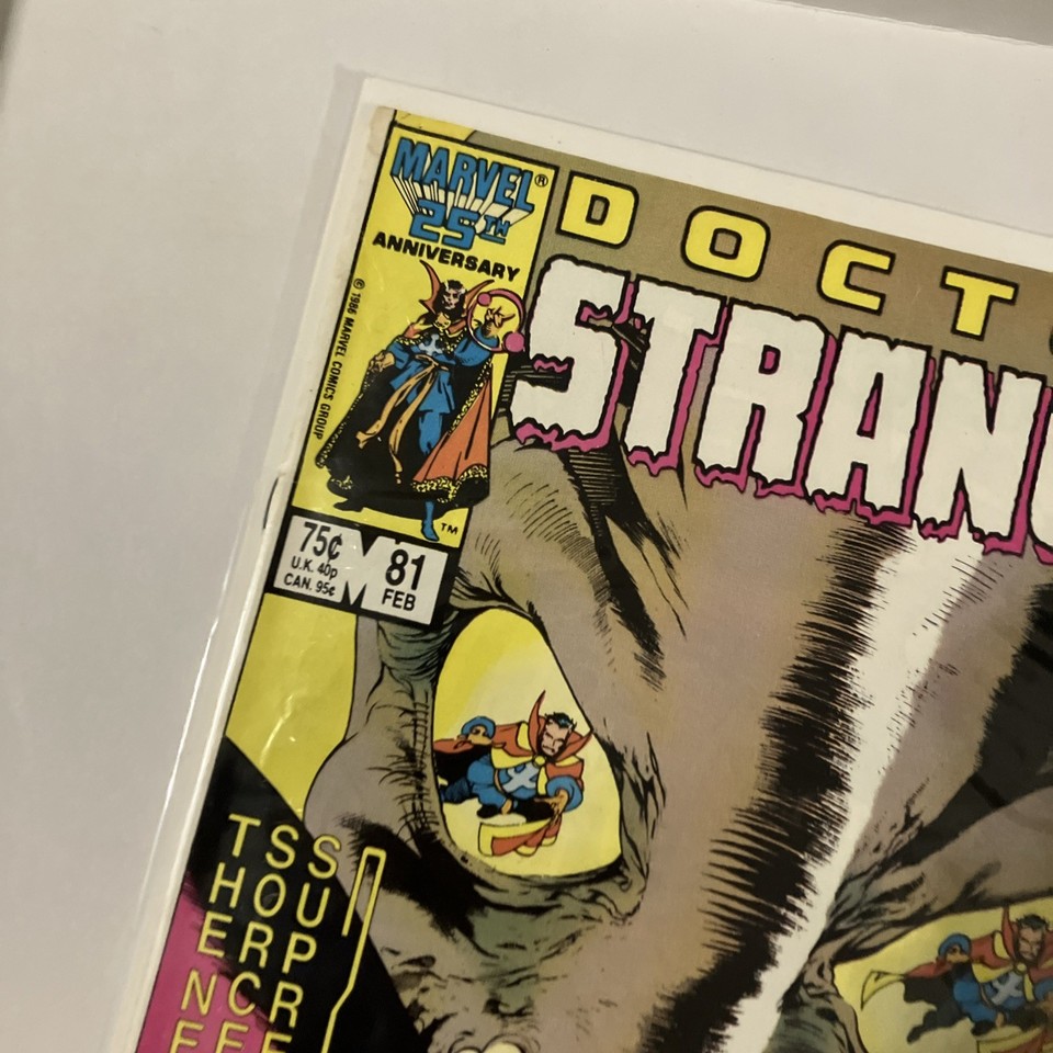 DOCTOR STRANGE Comic Book #81 1987 NM Marvel Comics LAST ISSUE 1st App ...