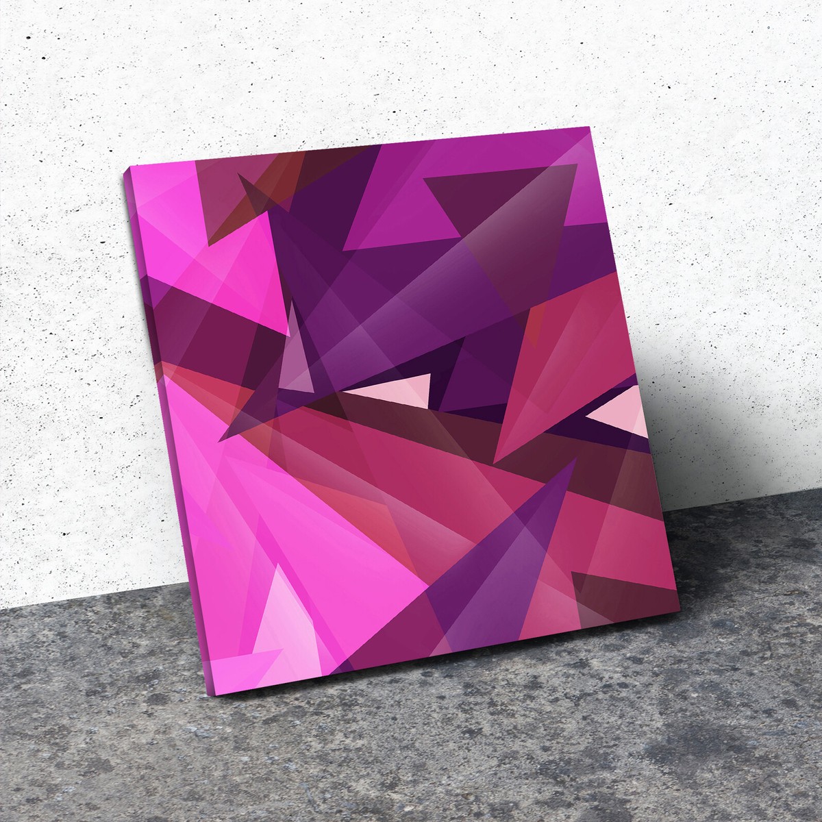 Triangle Abstract Art