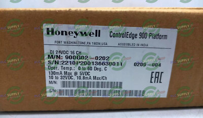Honeywell 900G02-0202 DI 24VDC 16 CH Control Edge 900 Plateform Module ...