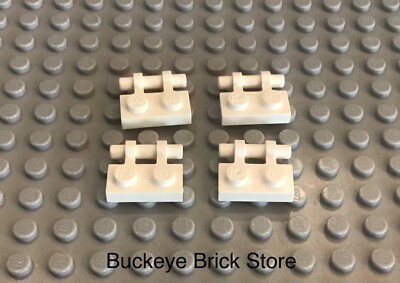 LEGO 4 Part 2540 White Plate, Modified 1 x 2 with Bar Handle on Side | eBay