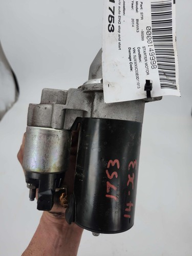 11 14 BMW X3 Starter Motor OCM C1025 | eBay