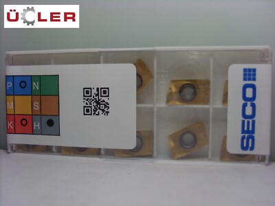 10 X SECO XOEX 120404FR-E06,F15M WENDESCHNEIDPLATTEN CARBIDE INSERTS ...