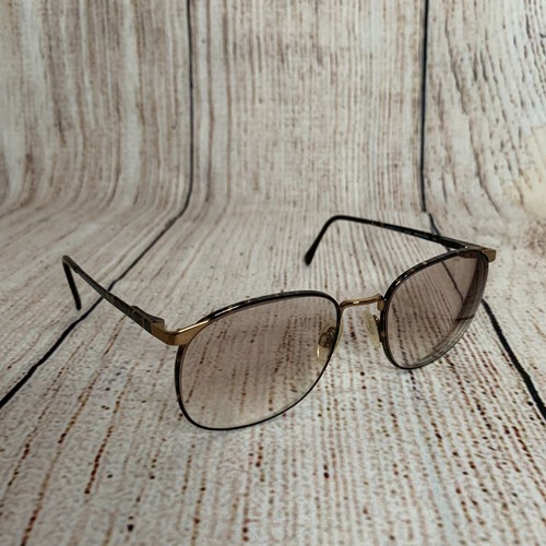 Luxottica Eyeglass Sunglass Frames brownteal 438 Frame Italy 135 | eBay