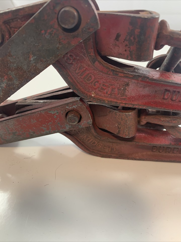 TRUCKERS MIDGET DURBIN DURCO ST. LOUIS 2 pcs. Chain Binder Tie Down ...