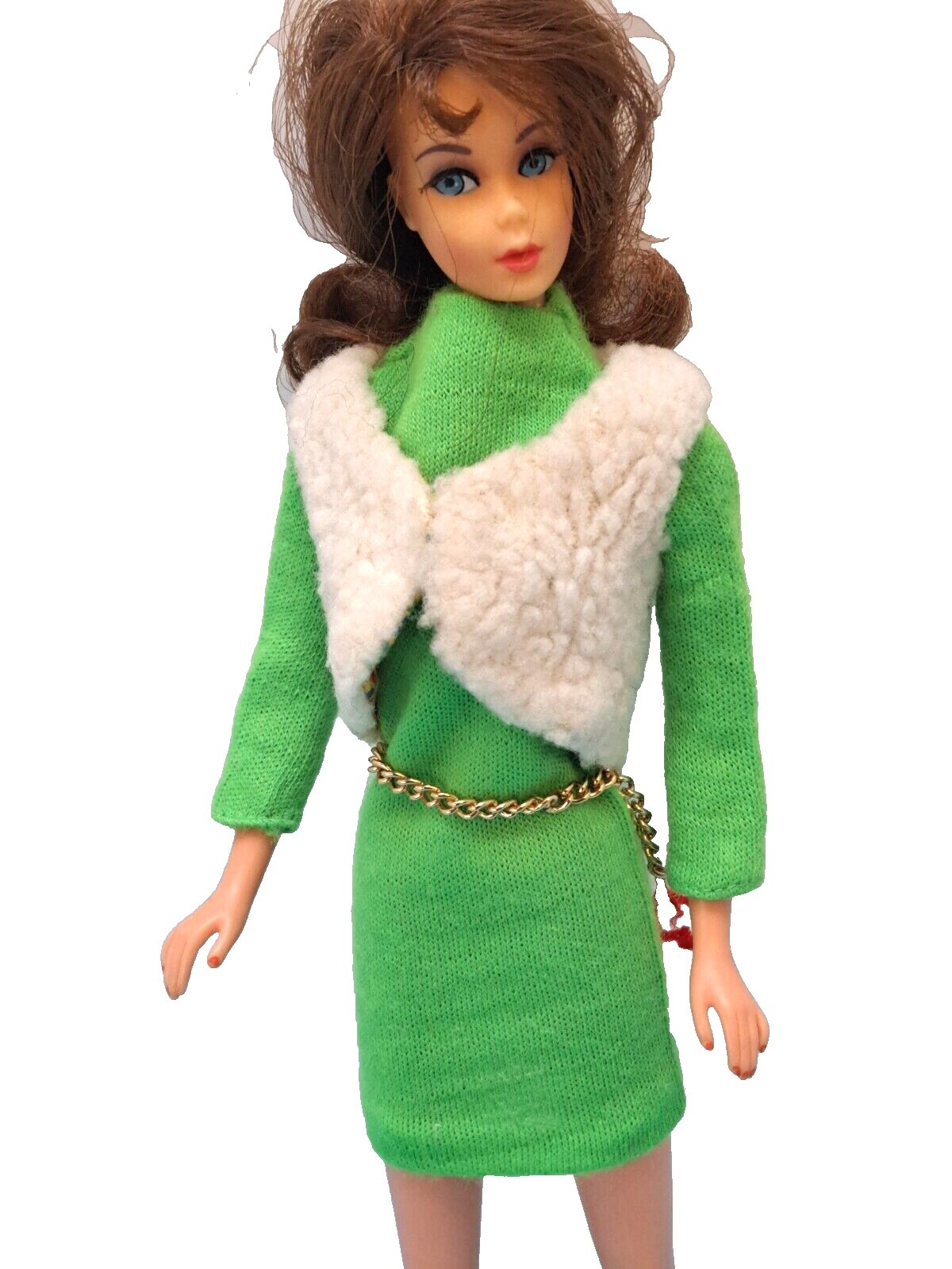 Vintage Barbie Green Dress | eBay