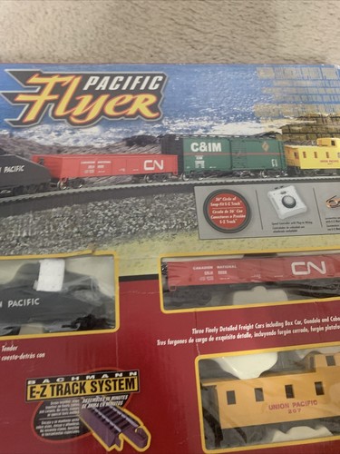HO Scale Bachmann 692 Union Pacific UP Pacific Flyer Train Set w/Steel ...