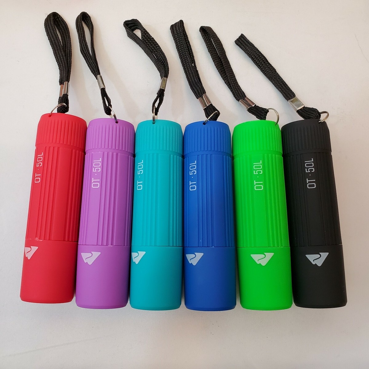 Plastic Mini Flashlights 4" Mini Halloween Jack O' Lantern Plastic