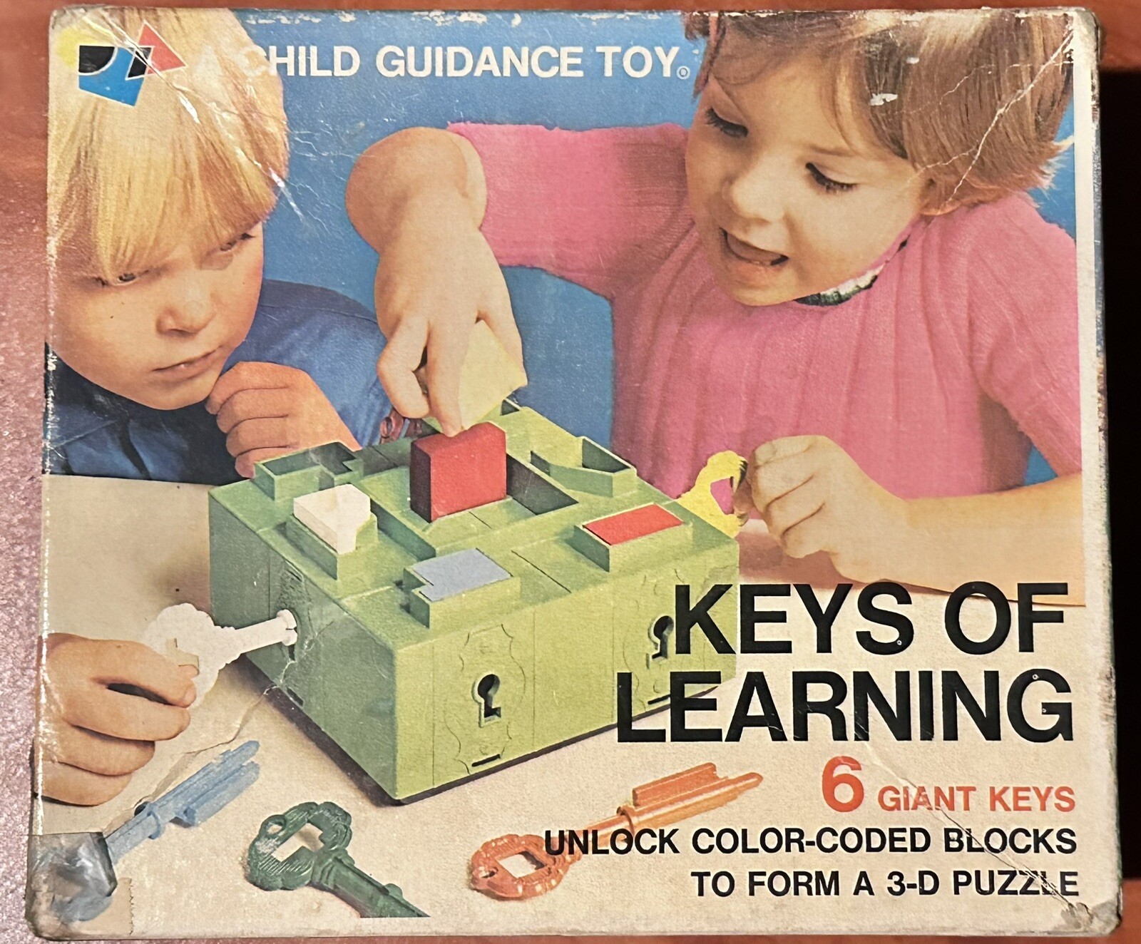Vintage Keys of Learning Game A Child Guidance Toy Complete In Box Used ...