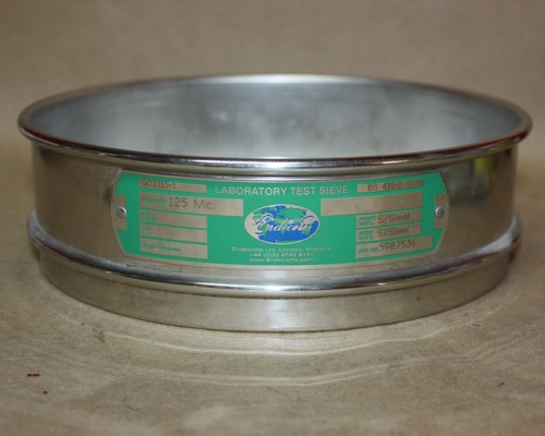 Endecotts Stainless Steel Lab Test Sieve 125 Mic Damaged | eBay Australia