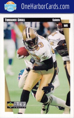 1997 Collector's Choice New Orleans Saints #281 Torrance Small | eBay