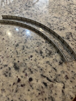 N Scale Girder Bridge 12” On Inside 36 Inch Radius | eBay