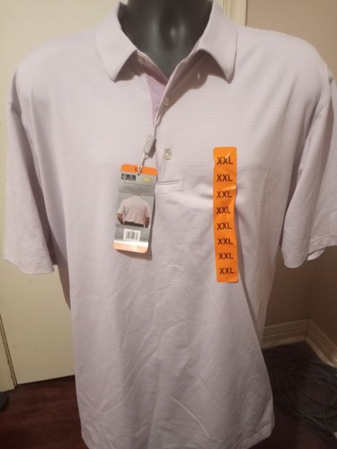 New GREG NORMAN Signature Series Play Dry ML75 Golf Polo Shirt 2XL ...