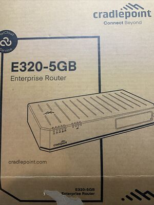 Cradlepoint E320 5G Enterprise Router | Wired-Ethernet (RJ-45 ...