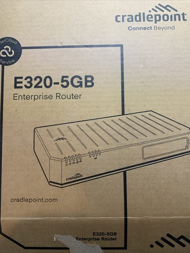 Cradlepoint E320 5G Enterprise Router | Wired-Ethernet (RJ-45 ...