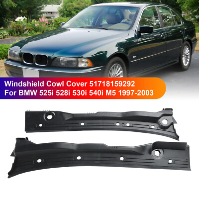 Windshield Cowl Cover 51718159292 For BMW 525i 528i 530i 540i M5 1997 ...