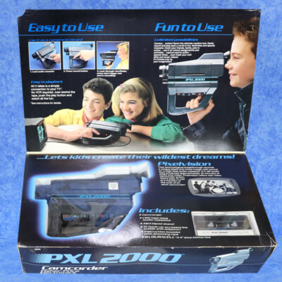 Vintage Fisher Price PXL 2000 Camcorder in BOX Pixel Vision NICE! | eBay