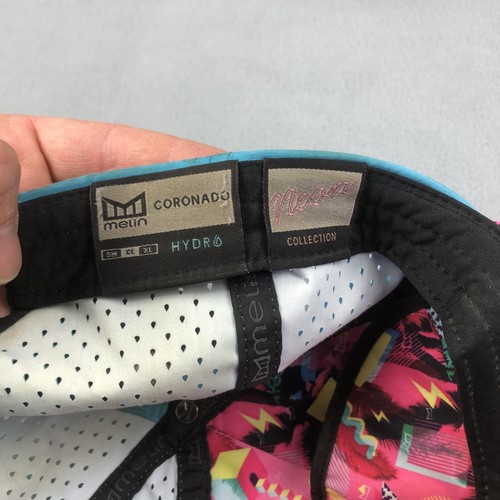 Melin Hat Mens Snap Back Coronado Hydro Drip Lagoon Blue Cap Neon ...