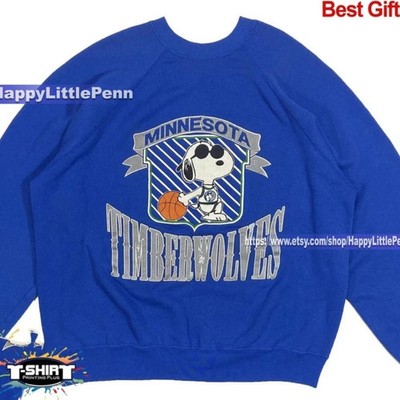 Vintage Minnesota Timberwolves Sweatshirt, Minnesota Basketball AN48993 ...