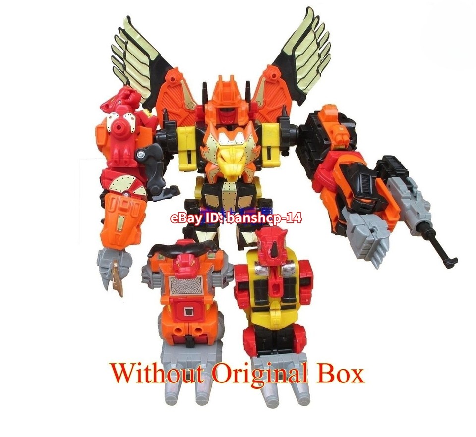 G1 Predaking Combiner Team Robot Set Original Size & Colors Transform ...
