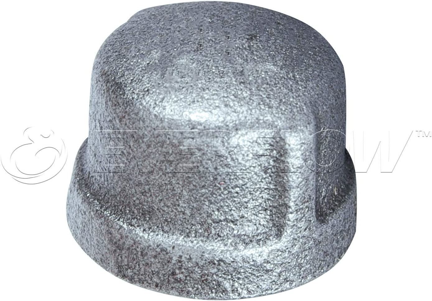 1-1/4" FIP Galvanized Malleable Iron Pipe Cap for 150 lb Applications ...