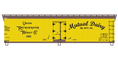 HO Scale - Mutual Dairy 40' Wood Reefer Decals | eBay