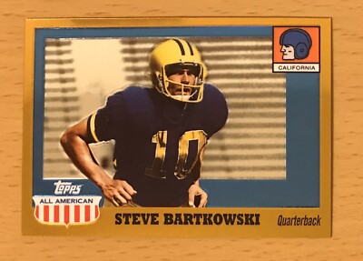 2005 TOPPS ALL-AMERICAN CHROME #088/555 STEVE BARTKOWSKI CAL ATLANTA ...