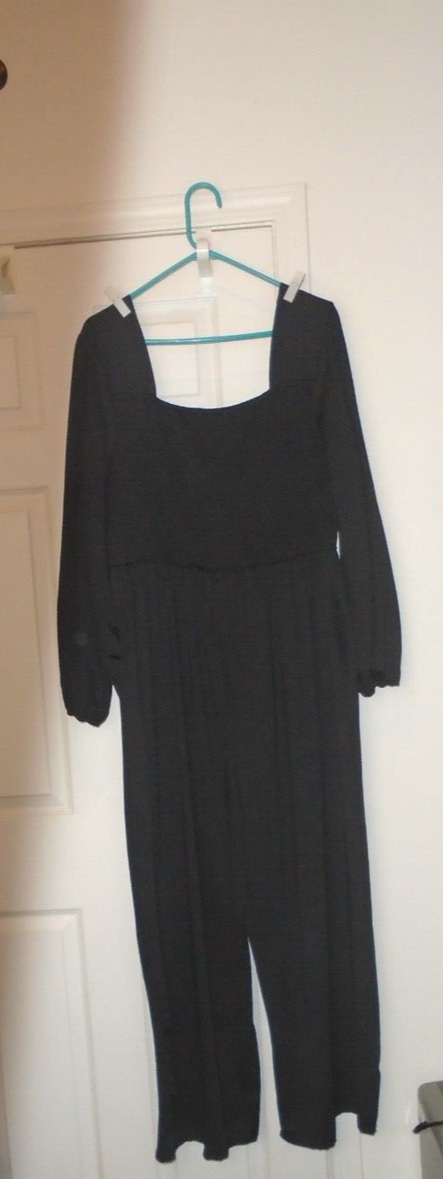 Womens 3XL Black Jumper With wide bell Leg | eBay
