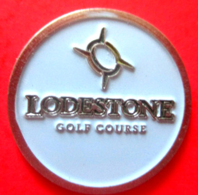 vtg - LODESTONE GOLF COURSE gc - Ball Marker - Flat - Wisp Resort ...