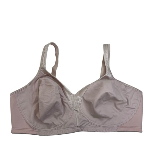 Playtex 18 Hour Size 42D Bra Silky Soft Smoothing Wireless 4803 Rose ...