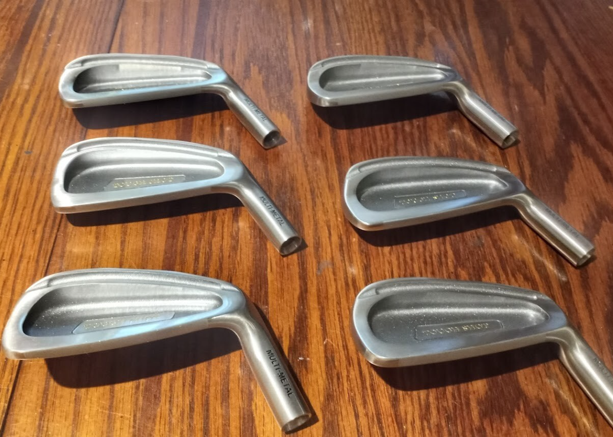 SIX new toshi Iron Golf Heads only Tough Shot #3,4,5,6,8,9 (49A) | eBay