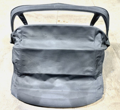 1972-1985 MERCEDES R107 450SL CONVERTIBLE SOFT TOP BLACK OEM | eBay