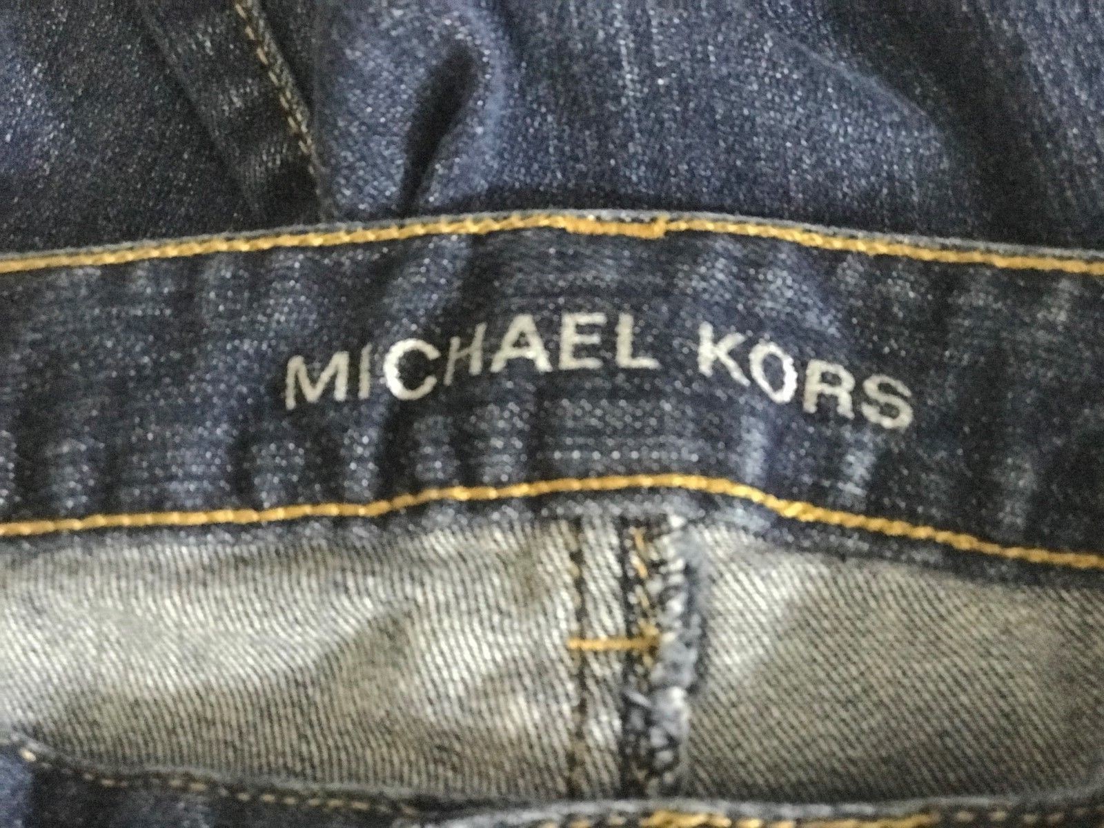 MK Michael Kors Womens Medium Wash Embellished Denim … - Gem