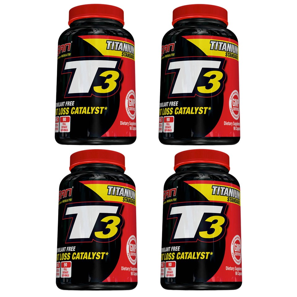 T3 Supplement Fat Burner Weight Loss Slimming Thyroid Support ...