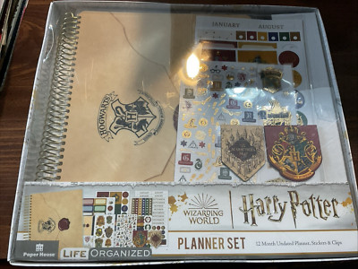 Wizarding World HARRY POTTER Planner Set 12 Month Undated Planner ...