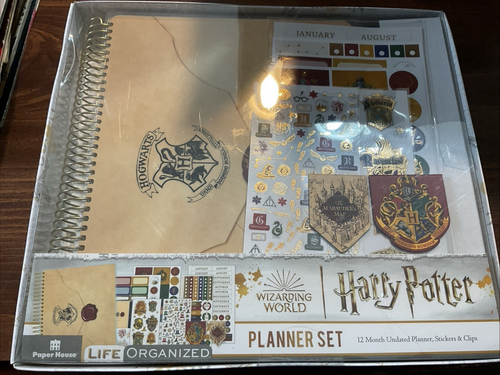 Wizarding World HARRY POTTER Planner Set 12 Month Undated Planner ...