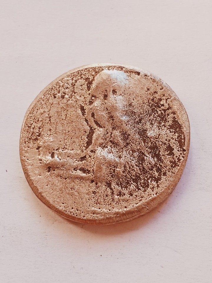 ROMAN GREEK ATHENA ATTICA OWL SILVER COATED RARE COIN | eBay