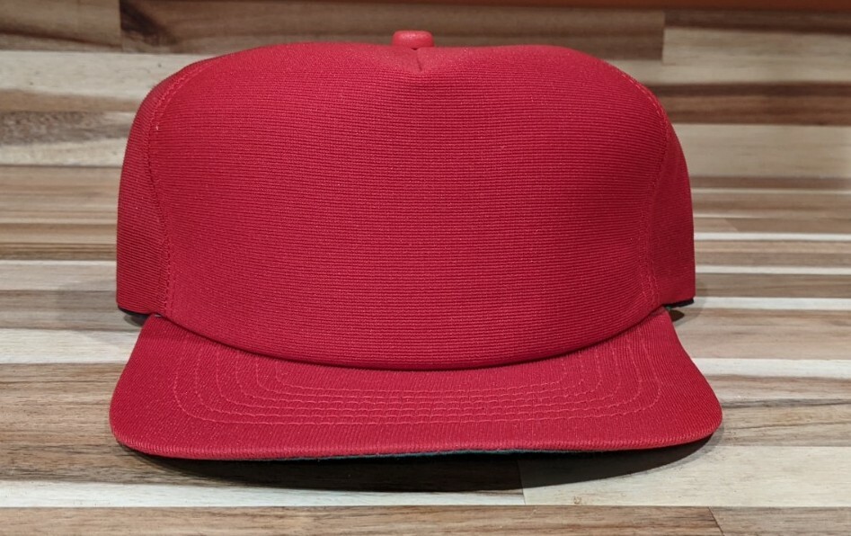 Vintage rare Red 80s New Era full nylon Snapback New … - Gem