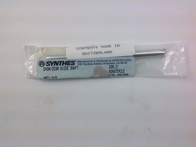 Synthes 338.21 Dhs/dcs Guide Shaft Orthopedic Surgical for sale online ...