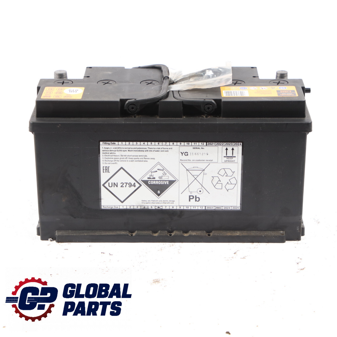 Halfords 12V Lead Acid Accumulator Battery 95Ah 800A HB019 | eBay UK