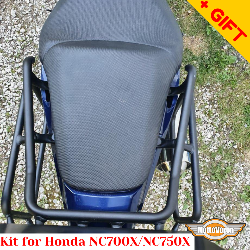 For Honda NC750X Crash bars NC700X Rack luggage system NC750XA NC700XA ...