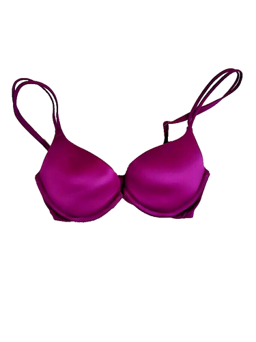 Victoria Secret Very Sexy Push Up Bra size 32C Burgundy/Maroon | eBay