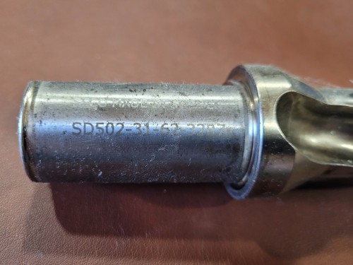 SECO 31mm / 1.220" SD502-31-62-32R7 Indexable Insertable 2xD Drill | eBay