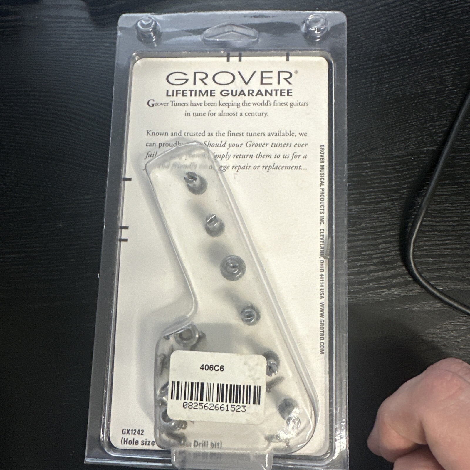 Grover 406C Rotomatic Mini Locking Machine Heads - Pack of 6, Chrome ...