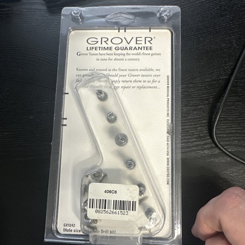 Grover 406C Rotomatic Mini Locking Machine Heads - Pack of 6, Chrome ...