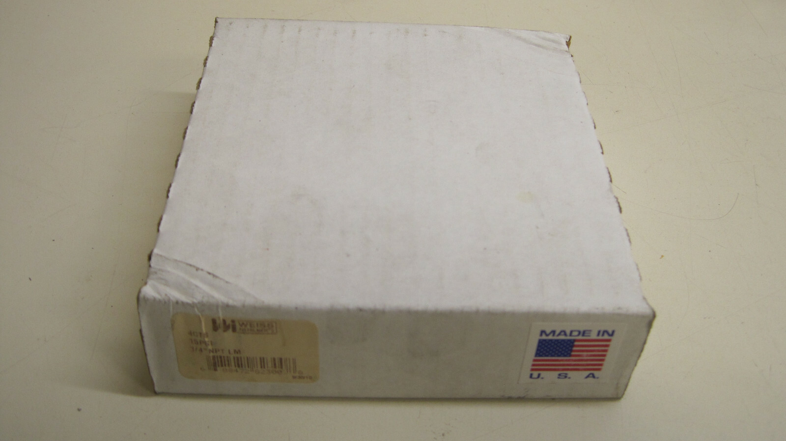 Weiss 4CTS 15 PSI 1/4" NPT LM Pressure Gauge Lower w/o Liquid New Free ...